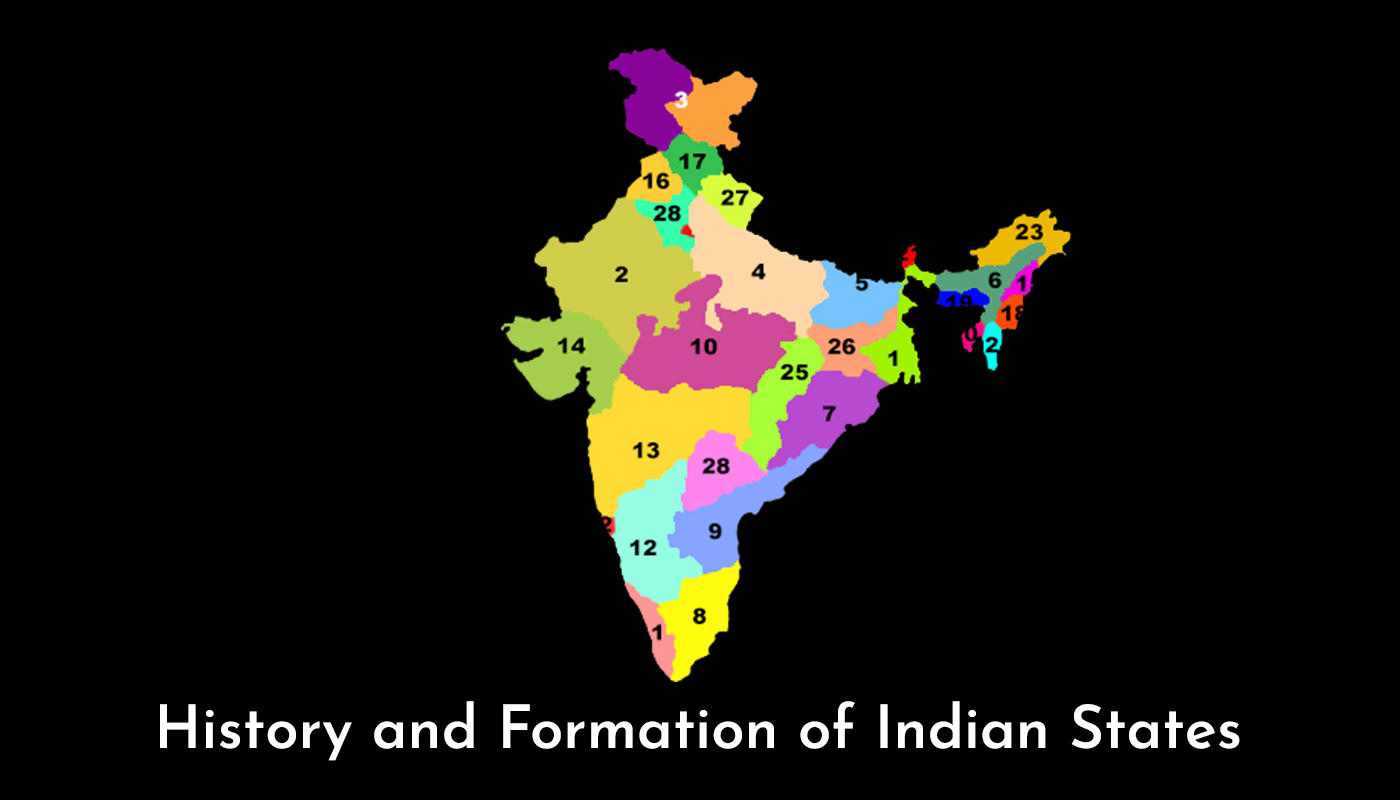 Formation of Indian States - 2019